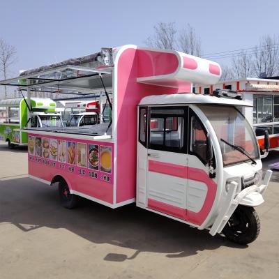 中国 多目的モバイルの電気 ファストフード スナック タイム 40kmのペディキャブ 販売のため