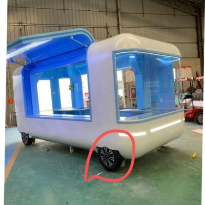 China Complete Functions Customised Dining Car for Snacks in Multifunctional Mobile Stall for sale