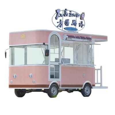 中国 110V/220V ミニコーヒー/アイスクリーム/ホットドッグカート BBQ 譲渡食品 トレーラー スナック 自動車 食品 トラック ショップ 販売のため