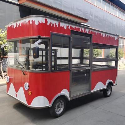 China 110V/220V Voltage Fast Food Trailer Truck para o Mercado Africano 3000*2100*2500MM à venda