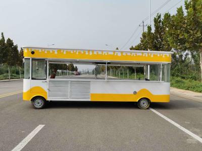 China Vegetable Processing Plant Application Modern Fried Chicken and Coffee Ice Cream Cart for sale