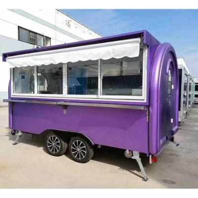 Cina Applicazione di impianti di condimenti 85 km Funzione panetteria Food Trailer con prestazioni super in vendita