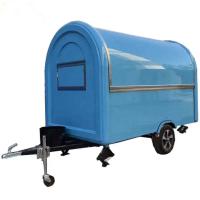 China Environmental Concession Food Trailer with 1000KG Capacity and High Functionality for sale