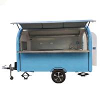 China Environmental Concession Food Trailer with 1000KG Capacity and High Functionality for sale