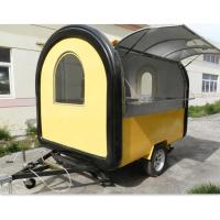 China Environmental Concession Food Trailer with 1000KG Capacity and High Functionality for sale