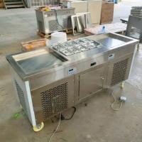 China Elegant Appearance Electric Fried Yogurt Rolled Ice Cream Roll with Automatic Function for sale