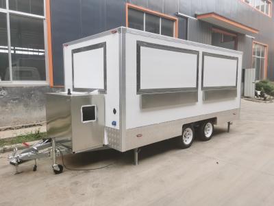 China Custom Made Two-compartment Bathroom Toilet Trailer Mobile Restroom Trailers for Your for sale