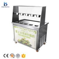 China Elegant Appearance Electric Fried Yogurt Rolled Ice Cream Roll with Automatic Function for sale