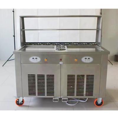 Cina Doppio compressore Mini frigorifero per gelato di frutta fatta in casa in vendita