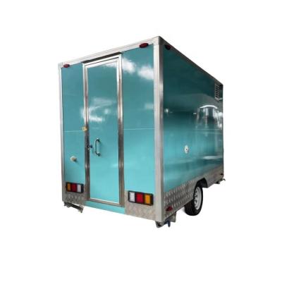Cina 3000*2100*2500MM Voltaggio 110V/220V Pizza Truck Bbq Cucina Mobile Ristorante fast food in vendita