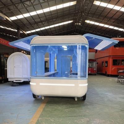 China Volledig uitgeruste mobiele foodtruck fastfood van concession trailer voor kleine bedrijven Te koop