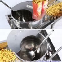 China Stainless Steel Popcorn Maker Machine with Super Performance and Energy Saving for sale