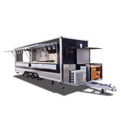 China Fully Equipped Water-Based Catering Trailer for Home Trade Assurance Raw Material Water for sale