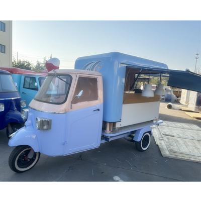 China 110v/220v Drie wielen elektrische driewieler Snack Food Truck voor mobiele verkoop Te koop