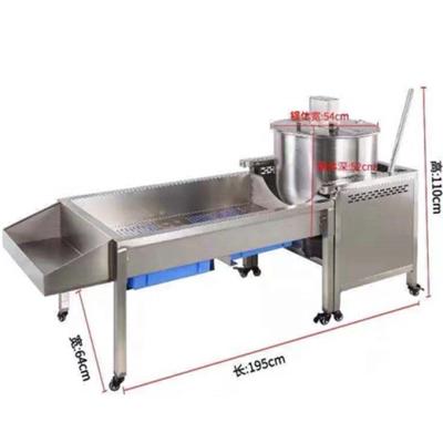 China 2022 Novas Peças de Máquina Popcorn de Design com Operação Fácil e Pan de Diâmetro 530mm à venda
