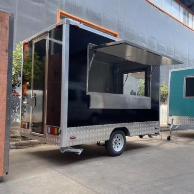 Cina Fast Food Cart con attrezzature personalizzate 2021 Mobile Snack Cart Trade Trailer in vendita