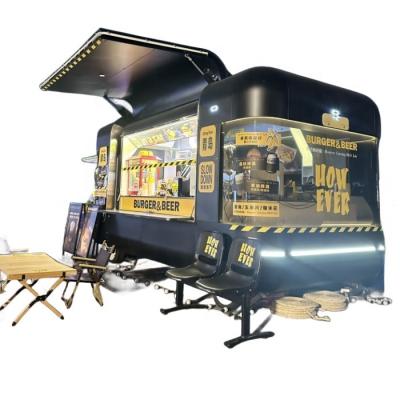 China Online Support After Service Australia Standard Outdoor Mobile Fast Food Carts Kiosk for sale
