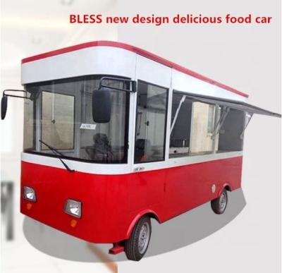 Cina 220V/380V carrello alimentare mobile multifunzione L420cm*W180cm*H230cm in vendita