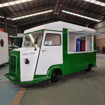 China Vans elétricos móveis multiuso Fast Food Snack Catering Café Caminhão Trailer Carrinho à venda