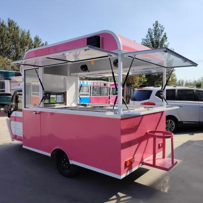China Multifunctional 2023 Outlet Electric Fast Food Tricycle with Optional Internal Equipment for sale