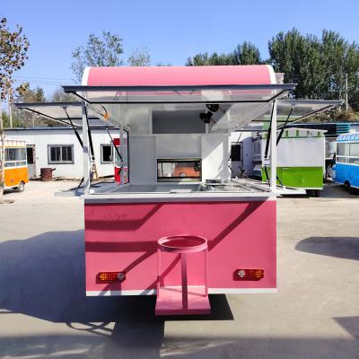 China Multifunctional 2023 Outlet Electric Fast Food Tricycle with Optional Internal Equipment for sale