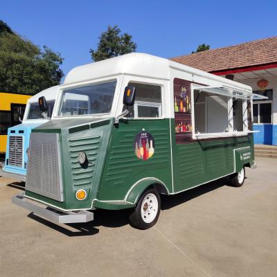 China Automóvel Elétrico Personalizado Fast Food Snack Catering Bebidas Café Caminhão Trailer Carrinho à venda