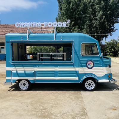 China Refeições rápidas de uso múltipla Snack Catering Bebidas Café Caminhão Trailer Carrinho para fazendas 2023 à venda