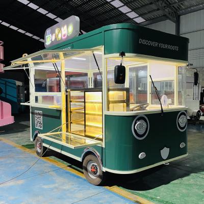 China Bebida de frango frito e cola para caminhão de lanches móveis elétricos em óleo de cozinha à venda
