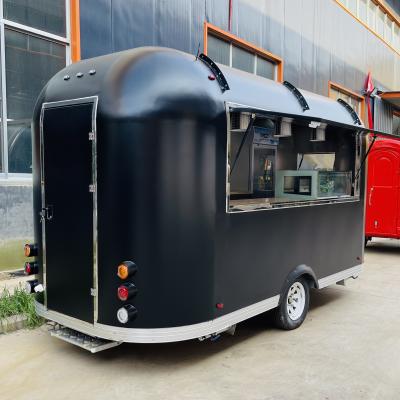 Cina 2023 Mobile Trailer per snack Fast food bevande gelato caffè latte tè e durable in vendita