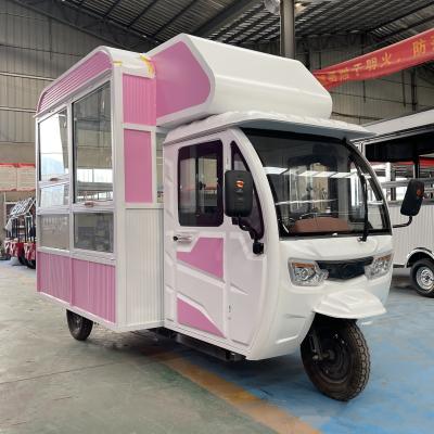 Cina 2023 Mobili multiuso elettrici Fast Food Snack Triciclo Pedicab 3 ruote Outlet in vendita