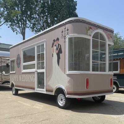 China Eletrodoméstico Móvel Fotografia de Casamento Commodity and Retail Shop Food Snack Trailer Boutique Cart à venda