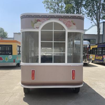 China Eletrodoméstico Móvel Fotografia de Casamento Commodity and Retail Shop Food Snack Trailer Boutique Cart à venda