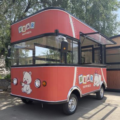 Cina Manuale Competenze Mobile Pollo fritto Combo Cola Bevande Cibo Snack Truck Boutique Cart in vendita