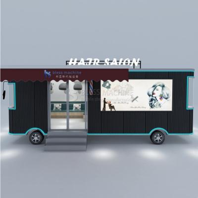 China 3.0kw Customized Electric Mobile Hair Cut Salon Van Trailer with Customized Design for sale