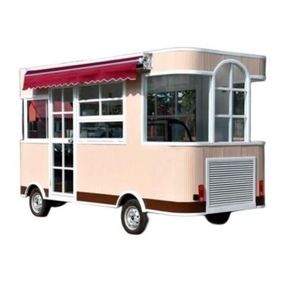 Cina Galvanizzato Mobile Quadrato Food Trailer 600KG-1400KG Capacità configurazione opzionale in vendita