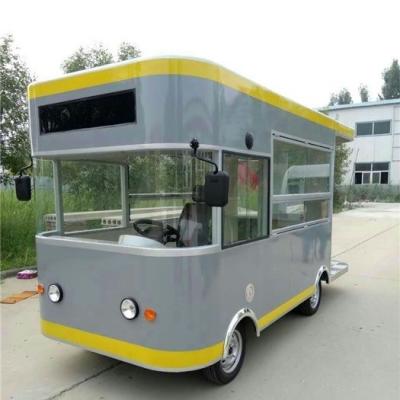 Cina Galvanizzato Mobile Quadrato Food Trailer 600KG-1400KG Capacità configurazione opzionale in vendita