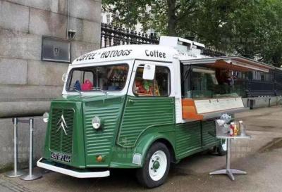 Cina Galvanizzato Mobile Quadrato Food Trailer 600KG-1400KG Capacità configurazione opzionale in vendita