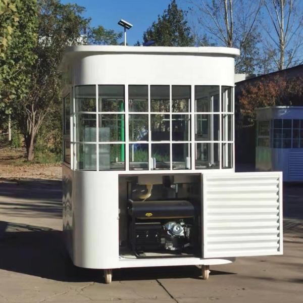 Quality 40kms per hour Vacuum Tire Ice Cream Food Cart for Customized Mobile Catering for sale