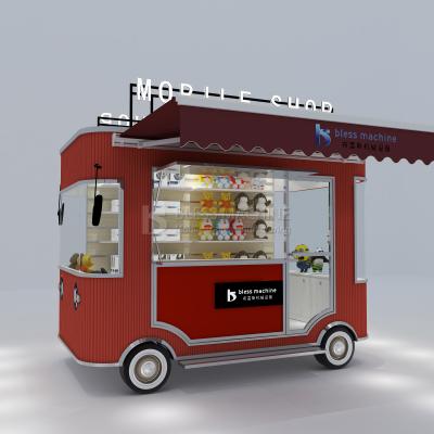 Cina Aziende agricole elettriche mobile prodotti alimentari artigianato negozio di articoli d'arte furgone carrello rimorchio in vendita