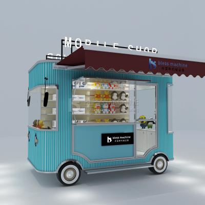 Cina Aziende agricole elettriche mobile prodotti alimentari artigianato negozio di articoli d'arte furgone carrello rimorchio in vendita