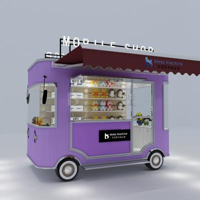Cina Aziende agricole elettriche mobile prodotti alimentari artigianato negozio di articoli d'arte furgone carrello rimorchio in vendita