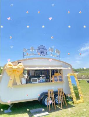 Cina Modern Design Used Food Cart Trailer con potenza da 1,5 kW a 4,5 kW in vendita