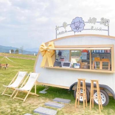 Cina Modern Design Used Food Cart Trailer con potenza da 1,5 kW a 4,5 kW in vendita