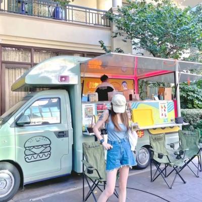 China Voedselmandje Drankmandje Outdoor mobiele fastfood trailer voor mobiele op maat Te koop
