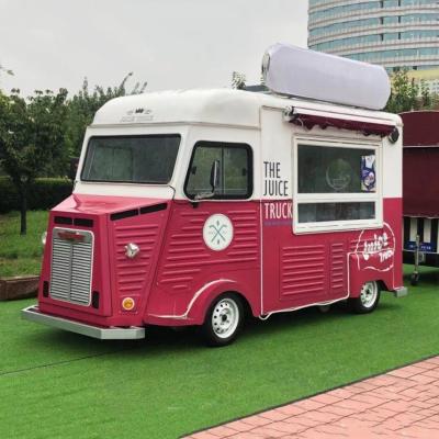 Cina Carro elettrico per hot dog a quattro ruote camion di gelati per cucina mobile per le esigenze personalizzate in vendita