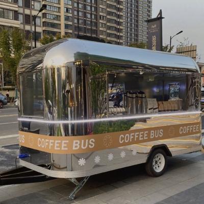 Cina Long Life Working Multifunctional Automatic Food Trailer con pneumatico e pneumatico a vuoto in vendita