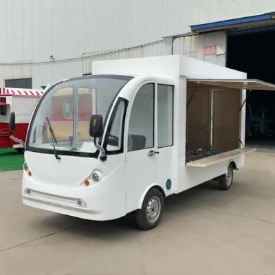 China Multifunctionele elektrische mobiele fastfood snack catering bus voedsel vrachtwagen winkelkarretje Te koop