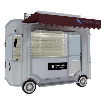 China Loja Universal Elétrica Móvel de Mercadorias Van Truck Carrinho Trailer Aço Galvanizado à venda