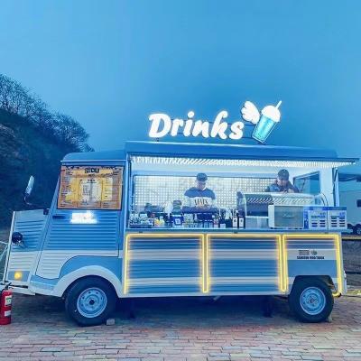 中国 4 ロードホイール 電気 モバイルバン 多用途 ファストフード スナック 飲食 コーヒー 販売のため
