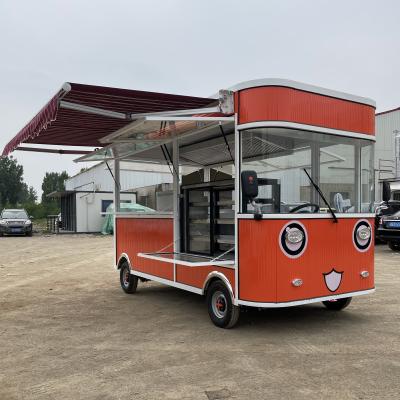 中国 多用途 バッテリーパック ファーストフード スナック 飲食 貨物小売用のトラック車 販売のため